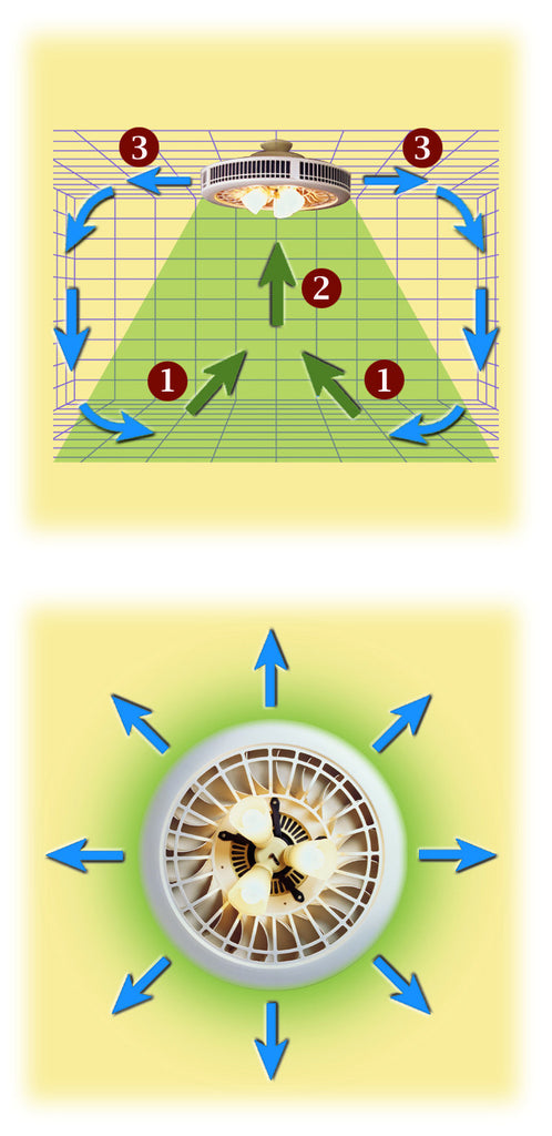Purifan Air Purifier with matching 52-inch ceiling fan motor and LK759 – Purifan, Inc.